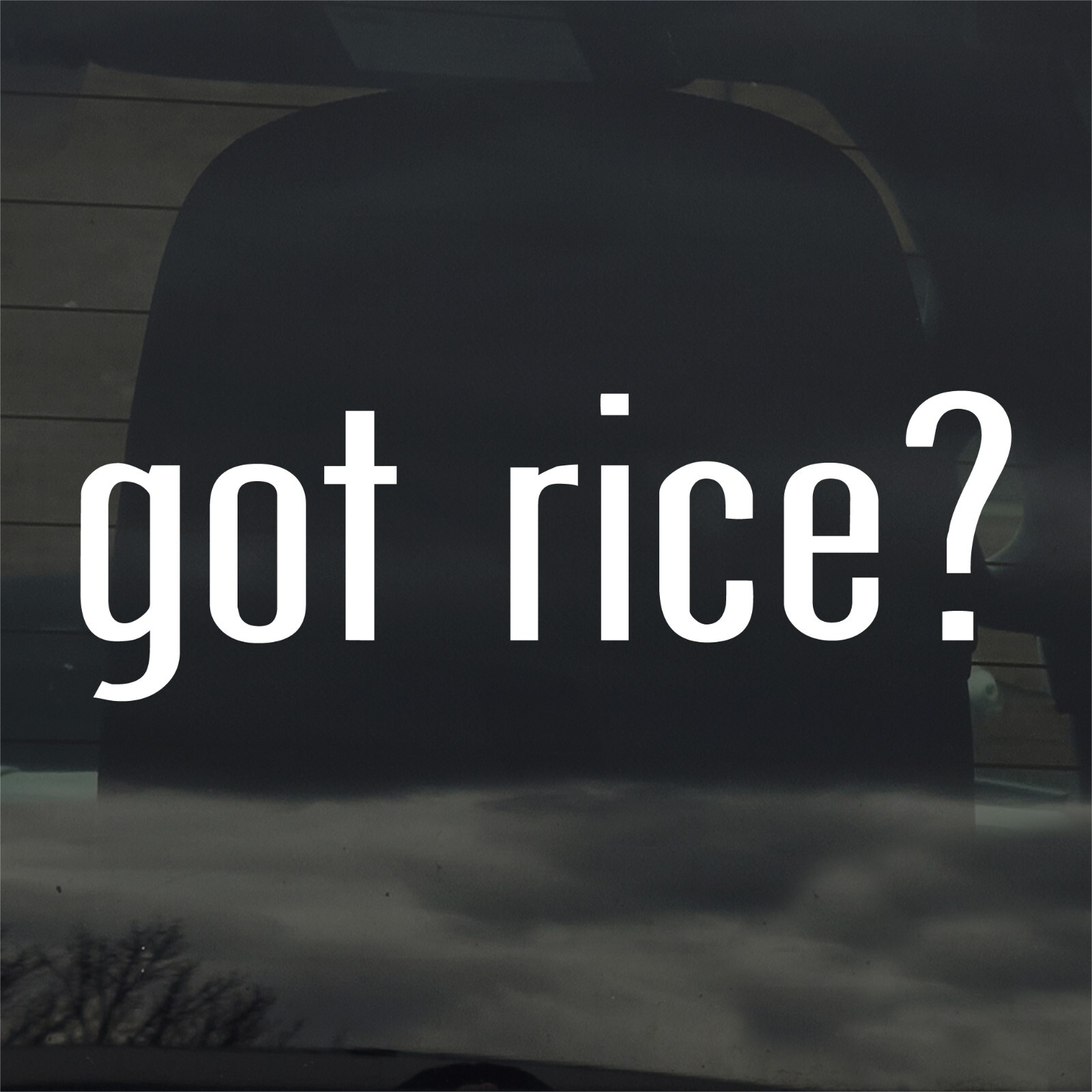 Got Rice? Custom Vinyl Sticker Decal Cooking Vegan Fried Food Chef ...