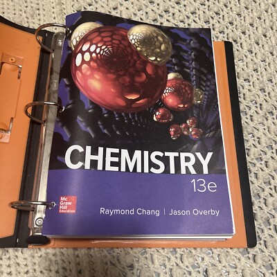 Loose Leaf for Chemistry by Jason Overby and Raymond Chang (2018 ...