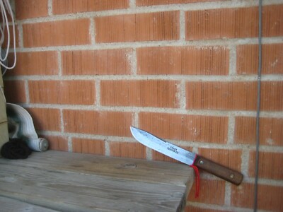 1930s Vintage 7" Blade ** CASE TESTED XX *** Carbon Chef's Butcher ...