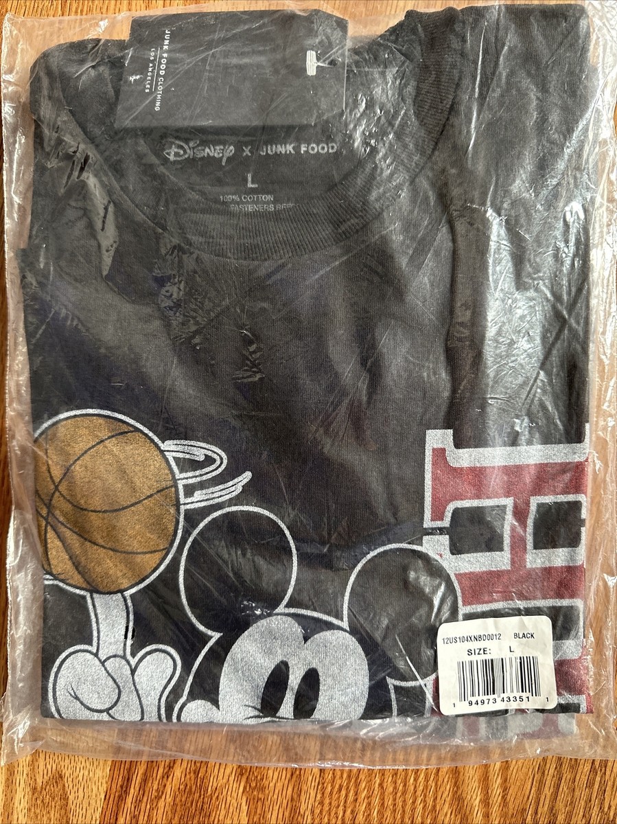 Disney X Junk Food Mickey Mouse Mens T Shirt Casual Miami He￼at
