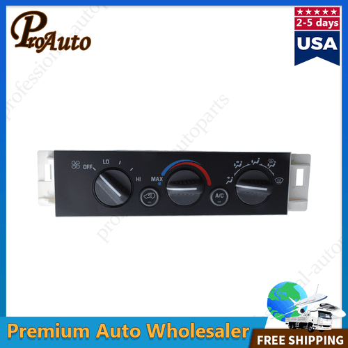 A/C Heater Climate Control Switch for Chevy GMC C1500-C3500 K1500-K3500 ...