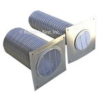 Builder's Best Pro Fresh Air Intake Louver Eave Vent With 3 In Collar ...