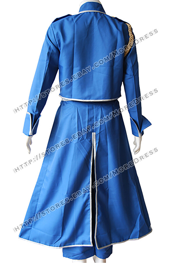 FullMetal Alchemist Roy Cosplay Costume Uniform Jacket Pants Skirt ...