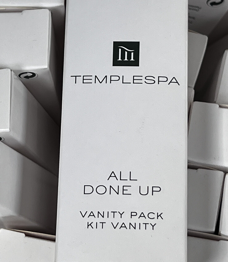 Case Of 100! Crowne Plaza Temple Spa Vanity Kit BULK Hotel B&B Vanity ...