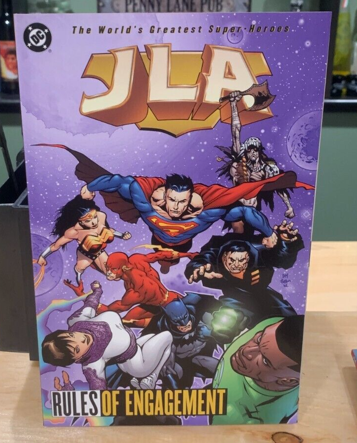 DC Comics JLA Rules Of Engagement Graphic Novel Softcover 1st Print | eBay