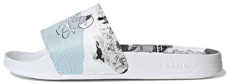 adidas Monsters Inc. x Adilette Lite Mike & Sulley for Sale ...