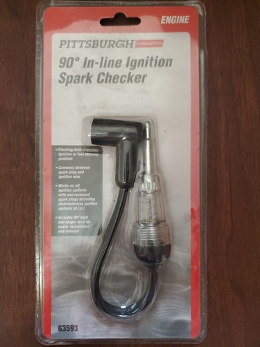 PITTSBURGH Automotive 90 Degree In-Line Ignition Spark Checker - Part ...