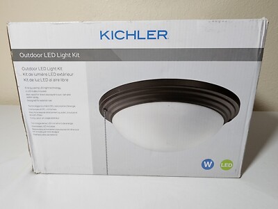 Kichler Outdoor Wet Rated Light Kit LED, White - 380912SBK | eBay