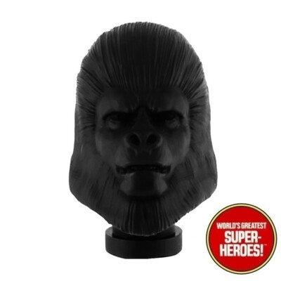Mego Planet of the Apes Gorilla V2.0 Custom Black Head For POTA 8 ...