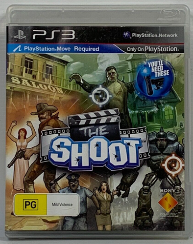 The Shoot Sony PlayStation 3 PS3 Video Game - With Manual | eBay Australia