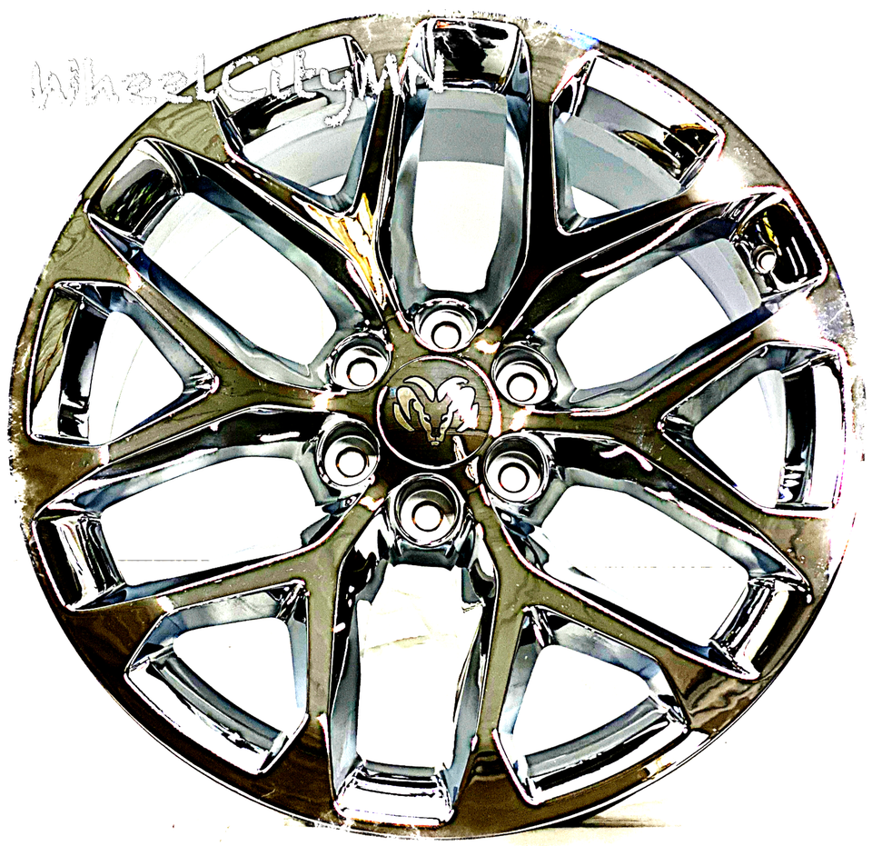 2019-2025 RAM 1500 22" Chrome Snowflake OE Replica 5668 Wheels 6x5.5 ...