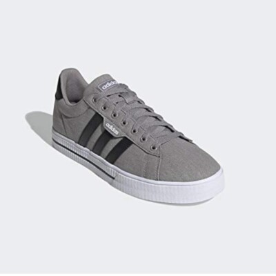 Adidas Daily 3.0 Skateboarding Shoes Men Athletic Sneakers Grey White ...