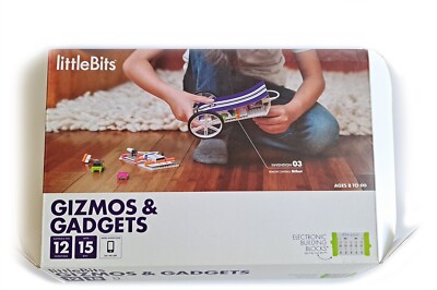 Little Bits Gizmos & Gadgets Kit, STEM - Electronic Bitbot Makers Toy ...