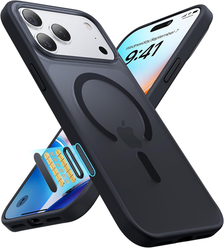 Magnetic Shockproof for Iphone 17 Pro Case,[Fit for Magsafe] [Military ...