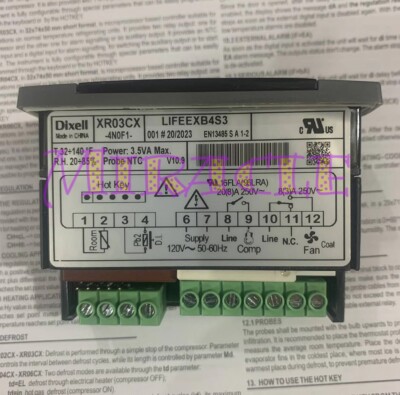1Pc New Dixell XR03CX-4N0F1 Temperature Thermostat Controller | eBay