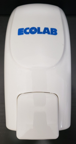 Ecolab Wall Mountable Enclosed Hand Pump Soap Dispenser - White | eBay