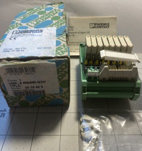 Phoenix Contact UMK - 8 rm/mr-g24/1/plc 2979469 Mehrzweck Relais (NEU ...