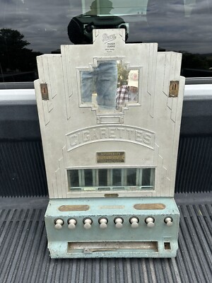 Vintage 1930’s Art Deco Rowe “Aristocrat” Cigarette Vending Machine w ...
