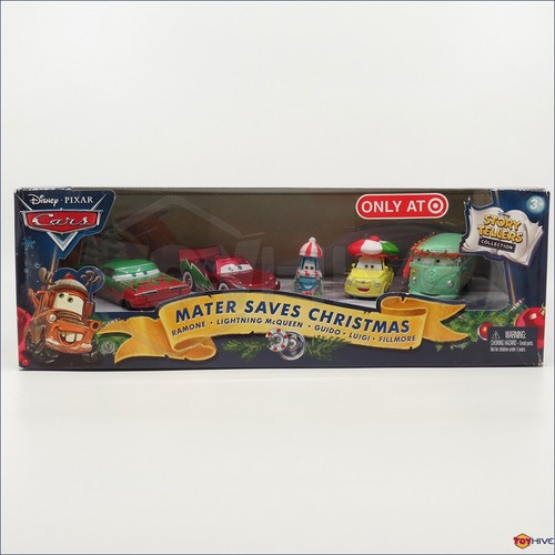 Disney Pixar Cars Mater Saves Christmas 5pack Luigi Guido Filmore ...