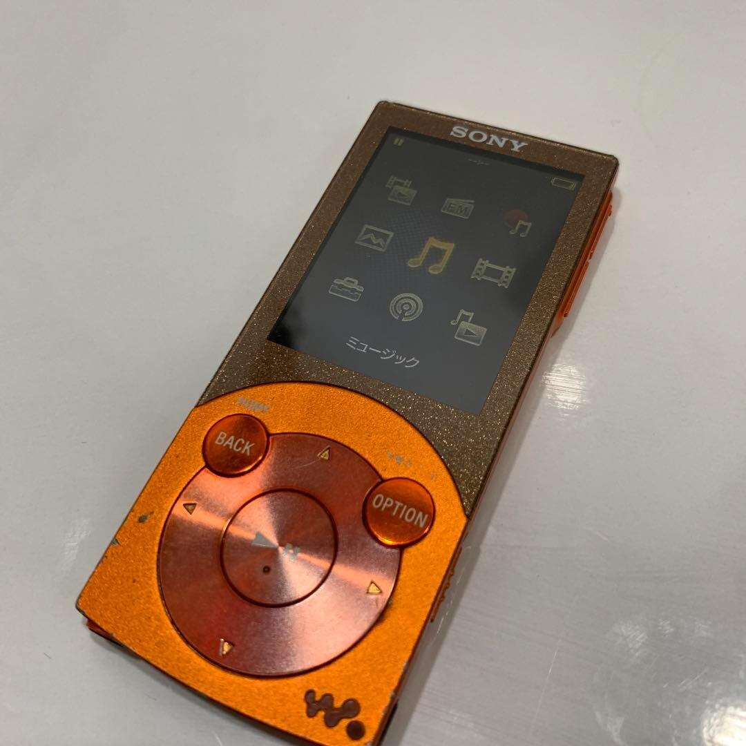 Sony Walkman NW-S644 MP3 MPEG-4 Memory 8GB Orange Used | eBay