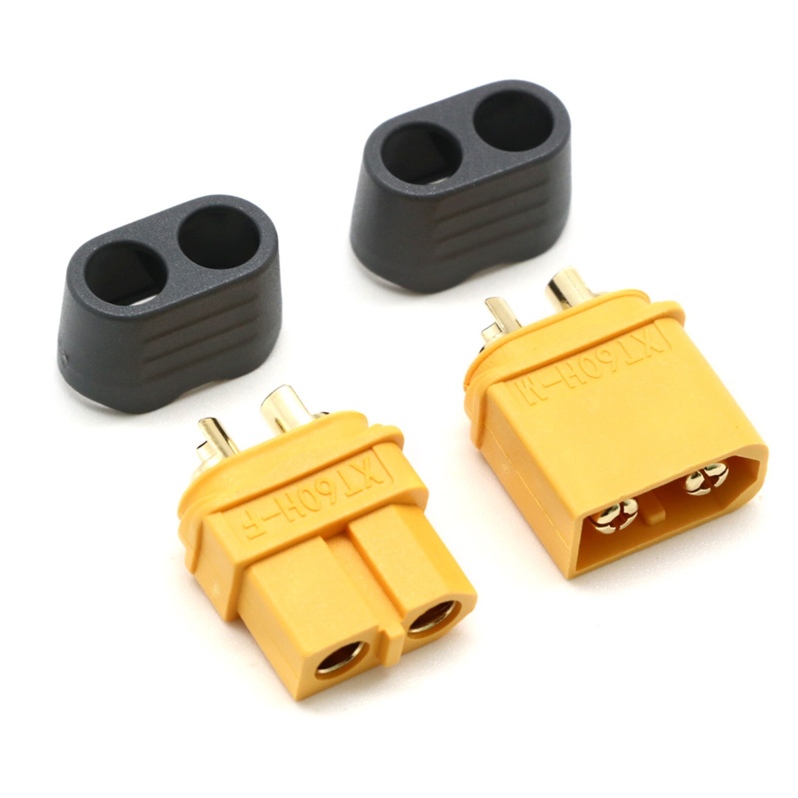 AMASS XT60 XT60H Male Female Connectors Pairs with Caps RC Plugs ...