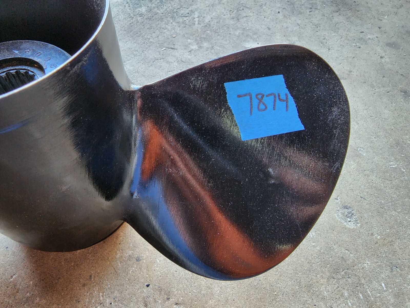 NEW ALUMINUM 15 1/4" X 21P MICHIGAN WHEEL PROPELLER, SMC 512 CUP ...