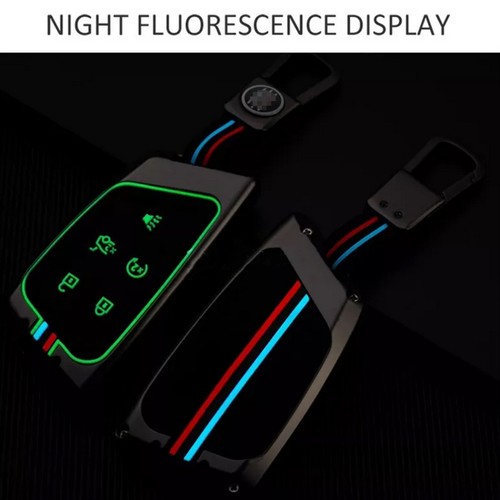 Fit For Cadillac CT4 CT5 Lyriq XT4 Metal Car Key Cover Case Keychain ...