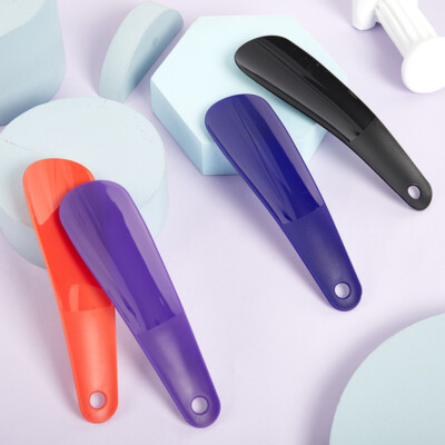 1PCS Plastic Colour Shoehorn Lazy Shoe Helper Long Handle Shoes Lifter ...