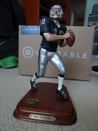 KEN STABLER OAKLAND RAIDERS SPORTS FIGURINE DANBURY MINT HOF | eBay