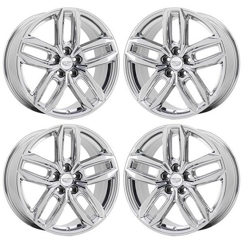 20" CADILLAC XT4 PVD BRIGHT CHROME WHEELS-C RIMS FACTORY OEM 4823 ...