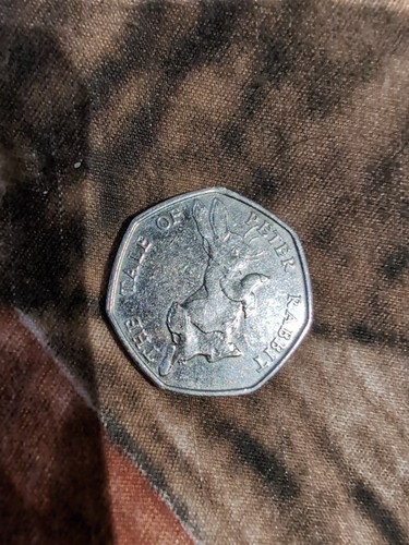 The Tale of Peter Rabbit 50p 2017 Rare Coin | eBay UK