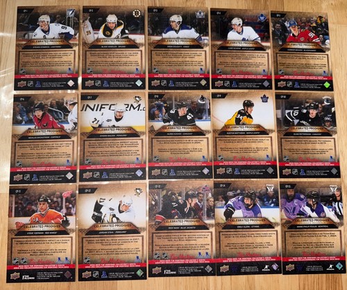 2024-25 Tim Hortons Celebrated Prodigies Canvas All 15 Cards Full Set ...