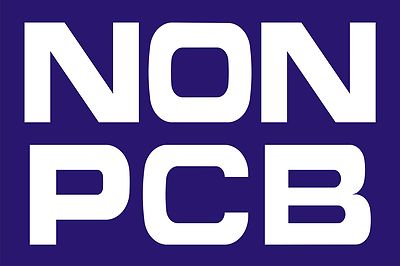 NON PCB 3" X 2" 2XGlue Solvent Screen Printed Outdoor Quality Decal 25 ...