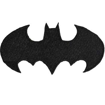 Official DC Comics Batman The Dark Knight Die Cut Logo Iron on ...