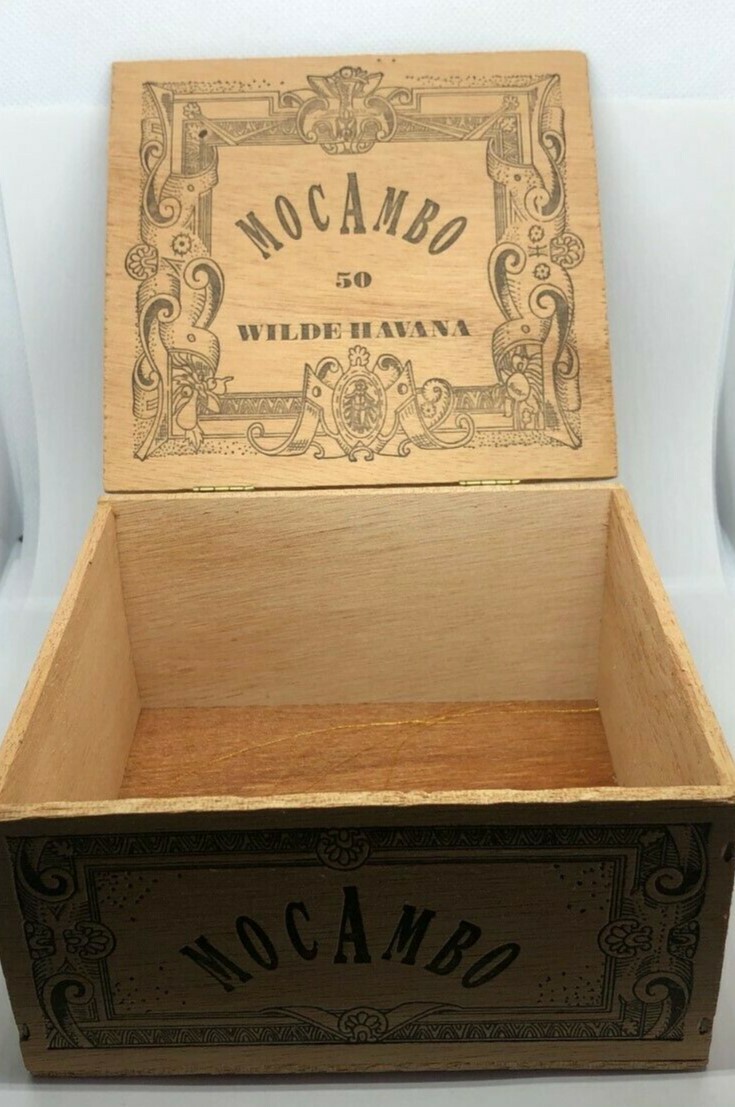 Mocambo 50 Wilde Havana Empty Cigar Box - Made in Honduras | eBay