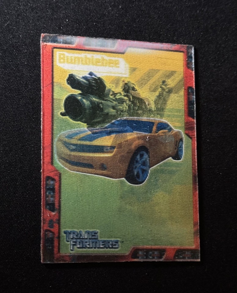 BUMBLEBEE 2007 Topps Transformers Movie Cards Flix Pix Lenticular ...
