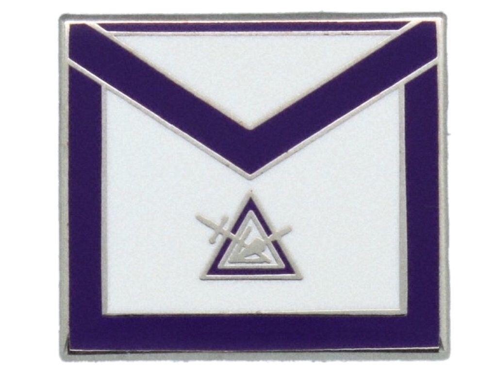 York Rite Cryptic Council Apron Freemason Masonic Lapel Pin | eBay