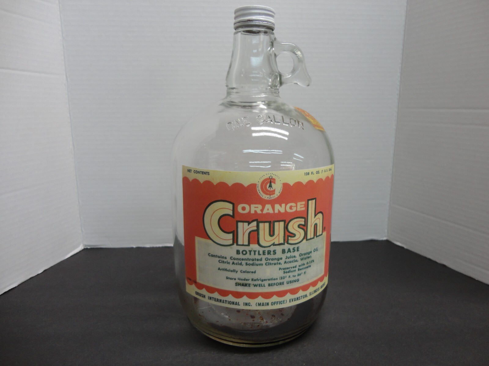 ORANGE CRUSH FOUNTAIN SODA SYRUP 1 GAL | Grelly USA