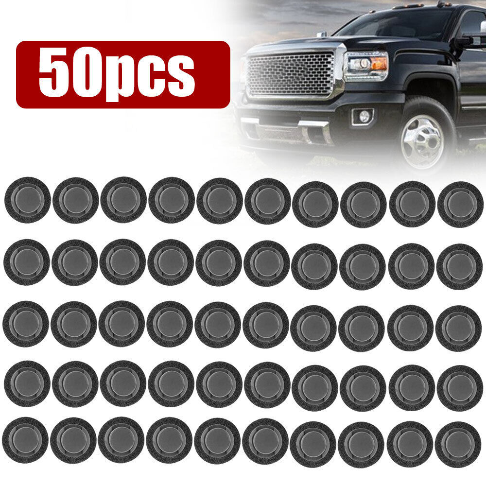 50PCS Car Radiator Core Support Upper Panel Cover Retainer Nylon Clips ...