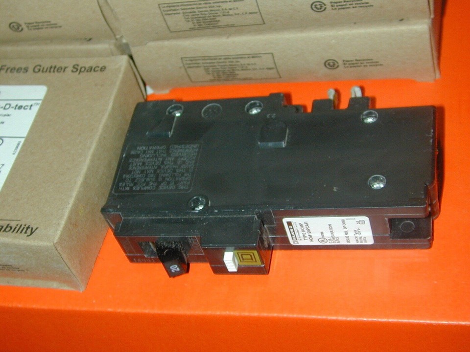 10 X Square D HOM120PCAFI 1 P 20 A Plug In Arc Fault Circuit Breaker ...
