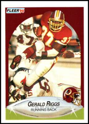 1990 Fleer #165 Gerald Riggs NM-MT Redskins | eBay