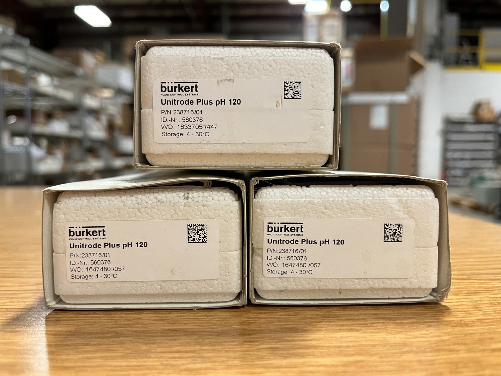 Burkert 560376 Unitrode Plus pH 120 Probe | eBay