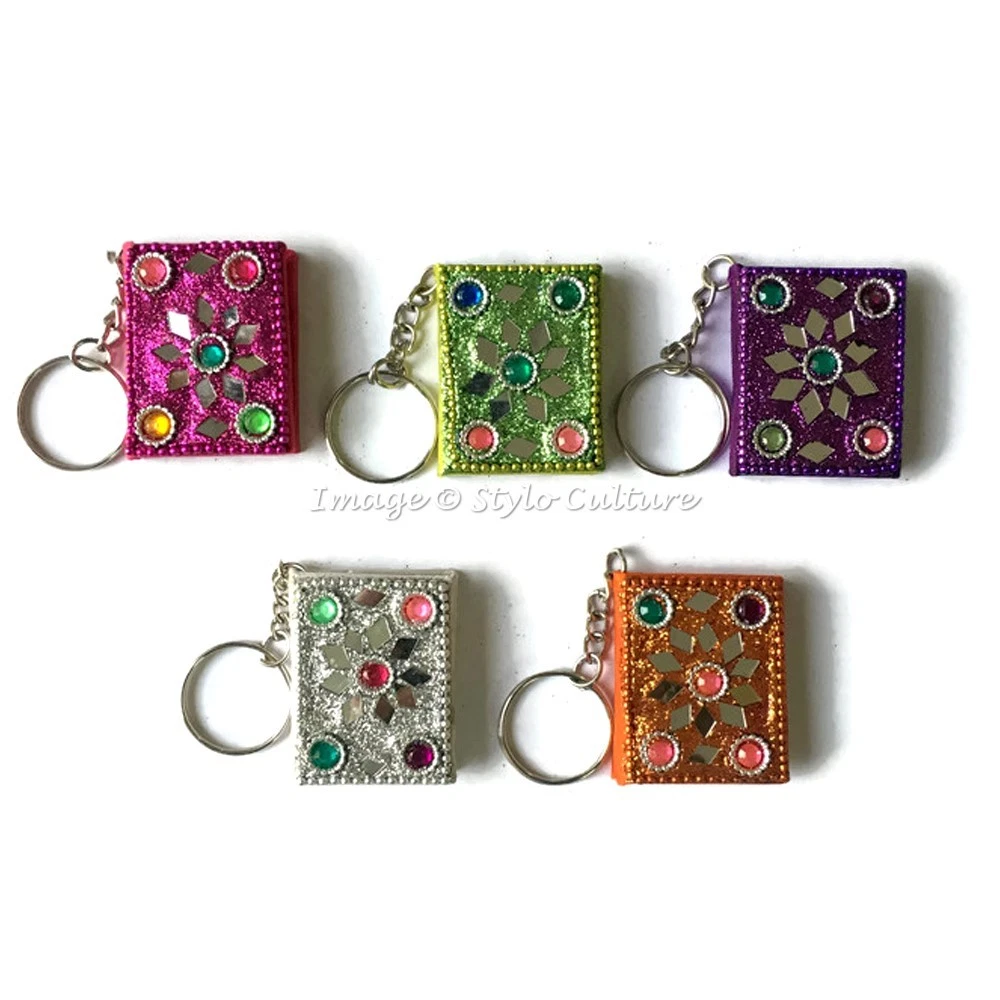 Handmade Paper Keychains
