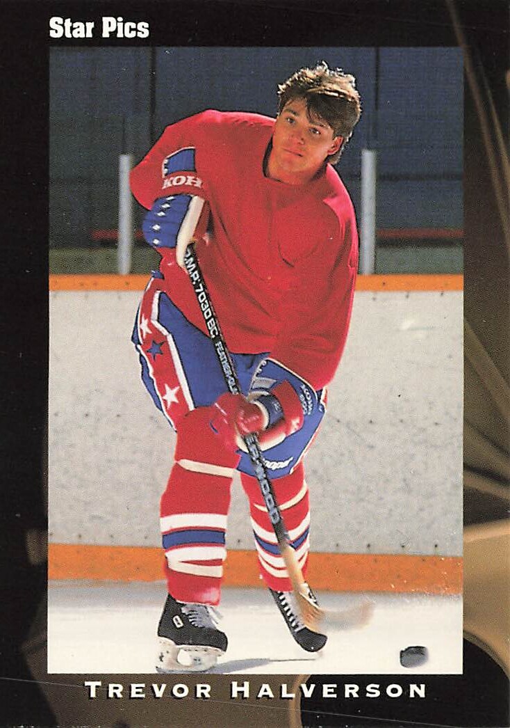 1991 Star Pics #14 Trevor Halverson Washington Capitals | eBay