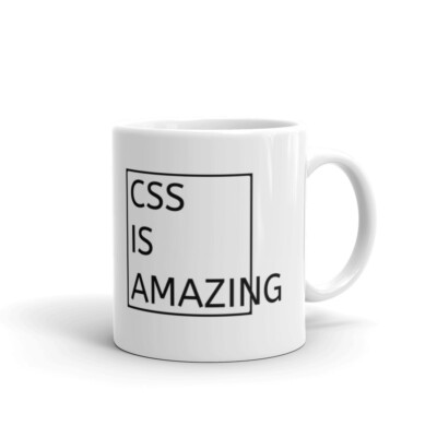 CSS Is Amazing Office Gifts Novelty Cup Gift Coffee Tea Ceramic Mug | eBay