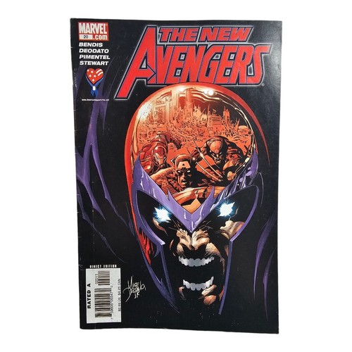 The New Avengers #20 2005 series Marvel comics Direct Edition Rated A ...