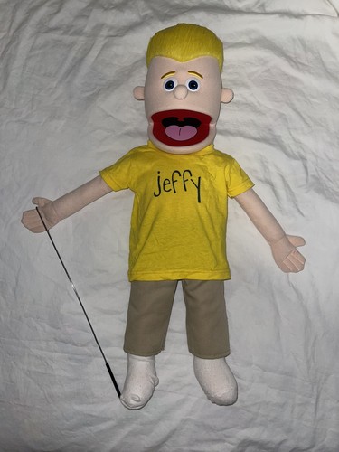 28” Jeffy SML, Eddie, Custom Full Body Puppet W/ Metal Arm Pole And ...