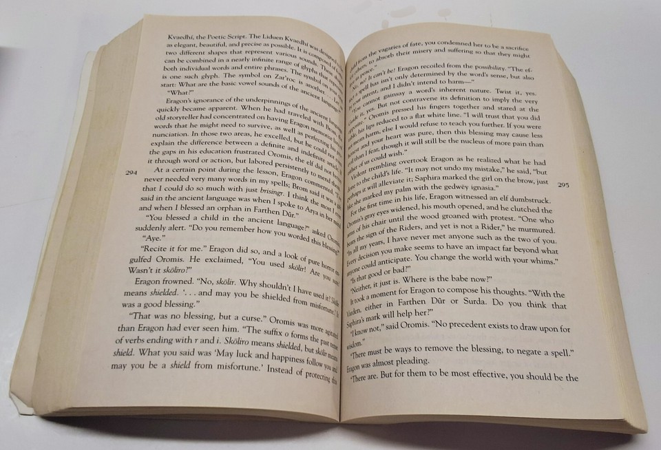 The Inheritance Cycle Series Book #1 & #2 Paperback Set By Christopher ...