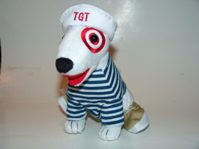 Target Dog Plush TGT Dog Stuffed Toy Bullseye - Very Rare | eBay