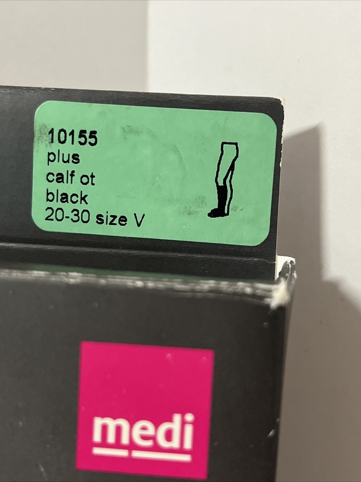 Mediven Plus Compression Socks Unisex Calf CT V Black 20-30 10155 | eBay